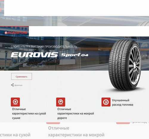 Roadstone Eurovis Sport 04 185/65 R15 88H