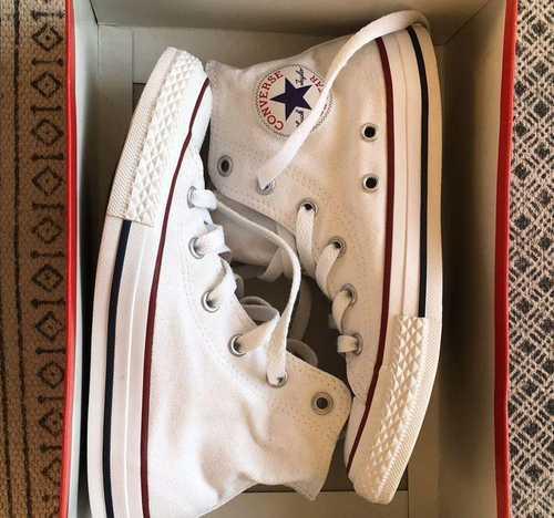 Converse all star белые оригинал