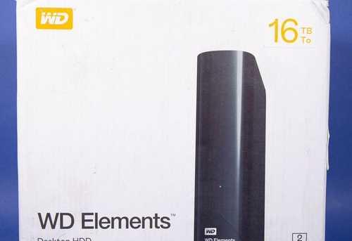 Внешний жесткий диск WD 16TB Elements Desktop