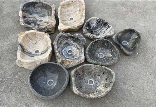 Раковины из натурального камня