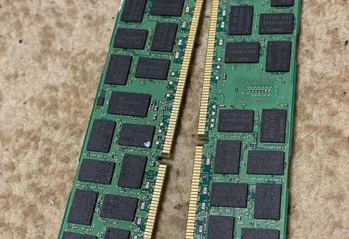 Оперативная память DDR3 16 gb 2шт