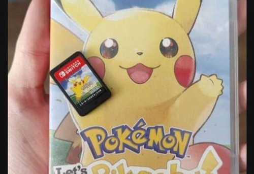 Pokemon Let's go Pikachu Nintendo switch