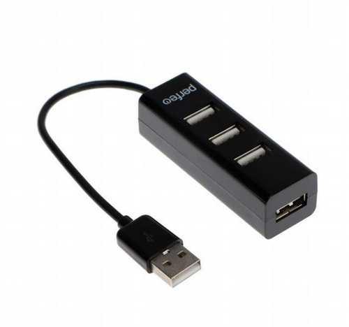 Разветвитель для компьютера JBH USB-HUB 4 Port Bla