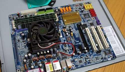 Gigabyte K8N+ AMD Athlon-3500+кулер AMD