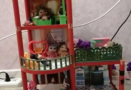 Кукольный домик для лол без мебели
