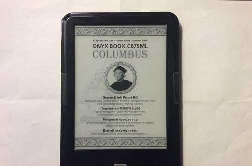 Электронная книга Onyx boox Columbus подсветка