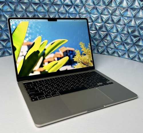 MacBook Air 13 2022 M2/16/1Tb Starlight, 9 циклов