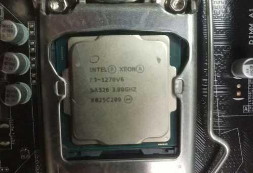 Процессор xeon e3 1270 v6