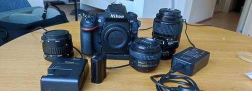 Продаю Nikon D810, 2 объектива, аксессуары