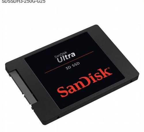 Диск SSD SanDisk Ultra 3D 2.5" 250GB SATA III (6Gb