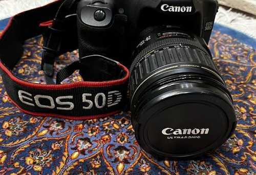 Зеркальный фотоаппарат canon EOS 50d