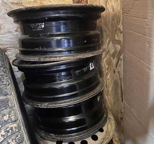 Диски r15 штамповка 5 штук