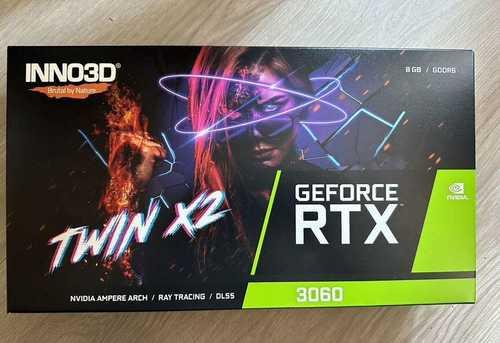 Inno3D GeForce RTX 3060 twin X2 8GB новая