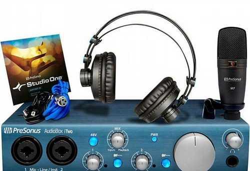 Комплект PreSonus AudioBox iTwo Studio
