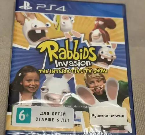 Игра на ps4 rabbids invasion