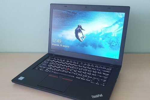 Тонкий Легкий Мощный ThinkPad T460 i5\8Гб\SSD256