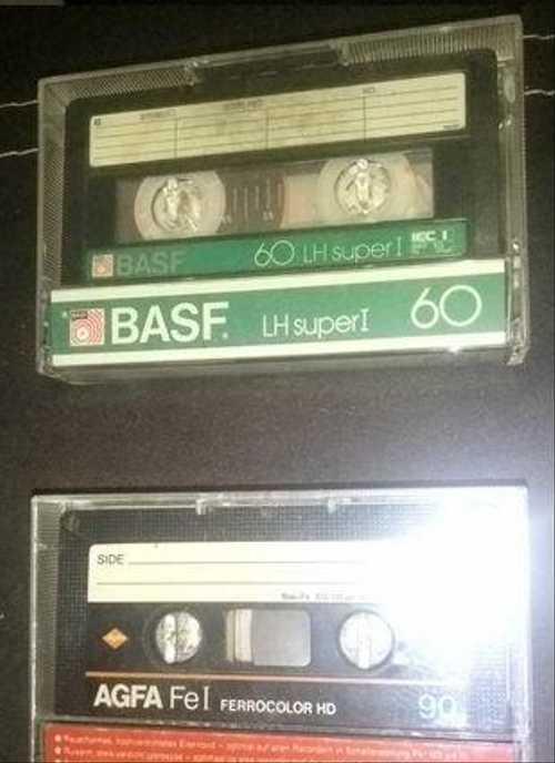 Аудио кассеты basf agfa эксклюзив