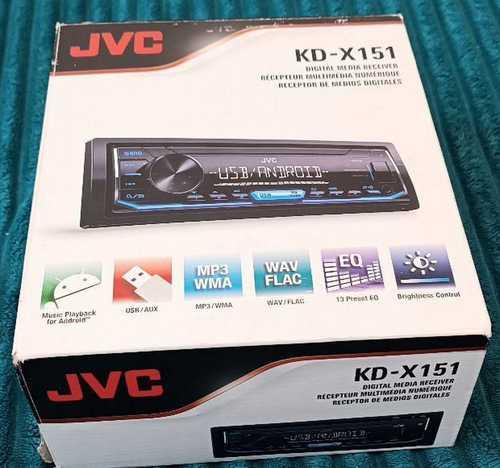 Магнитола JVC kd-x151