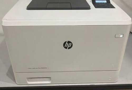 Принтер HP Color LaserJet Pro M452nw цветной