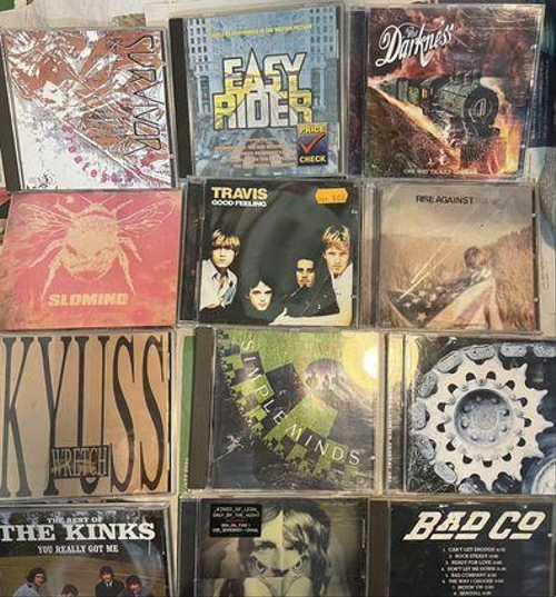CD диски фирменные Rock,Metal,Punk,Hard 12шт