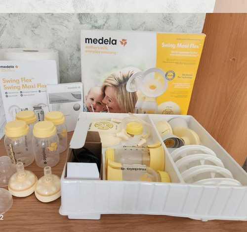 Medela swing maxi flex   2 смартсоски calma
