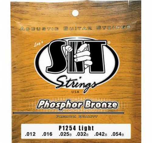 SIT Strings P1254 Phosphor Bronze Light 12-54