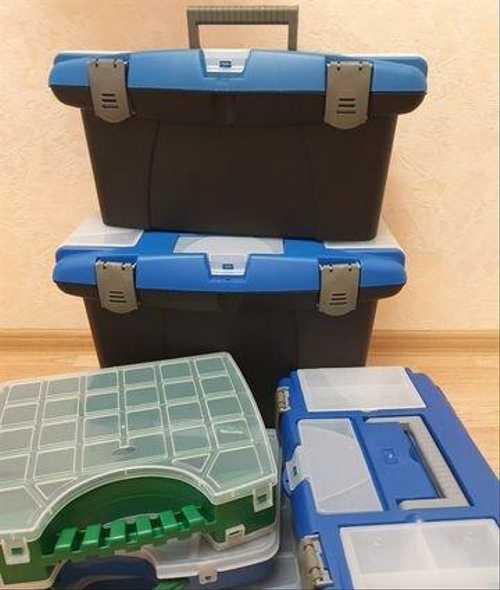 Ящики и органайзеры пластиковые для инструментов