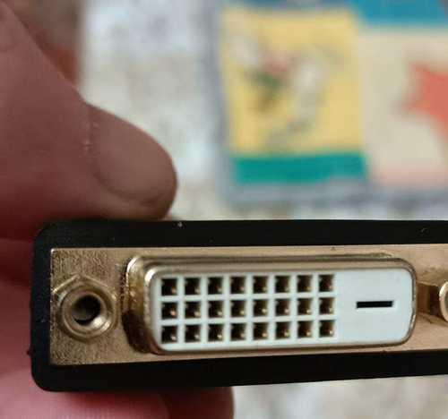 Переходник hdmi - DVI-D (папа - мама)