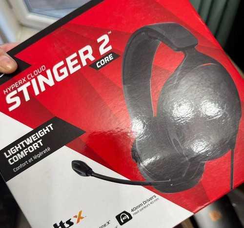 Игровые наушники hyperx cloud stinger 2 core