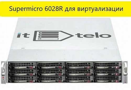 Сервер Supermicro 6028R для виртуализации