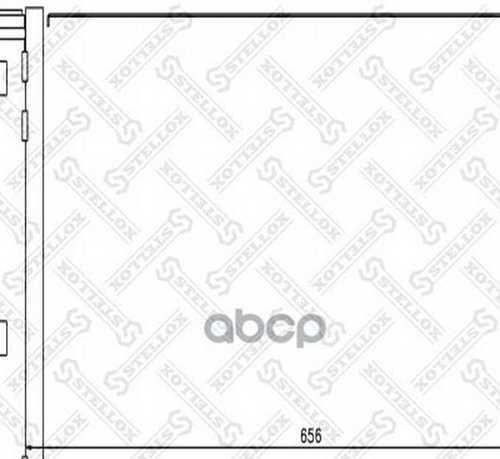 10-45650-SX радиатор кондиционера Dacia Duster