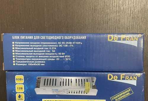 Блок питания DE Fran DFB4SL LED ленты