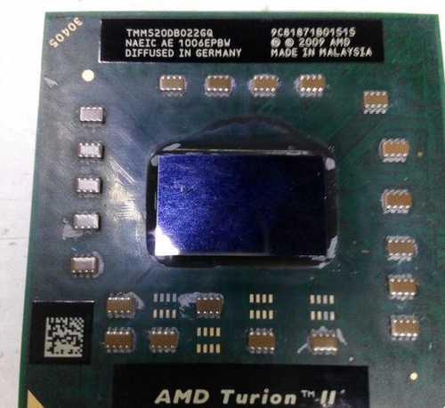 Процессор Amd Turion ii tm520