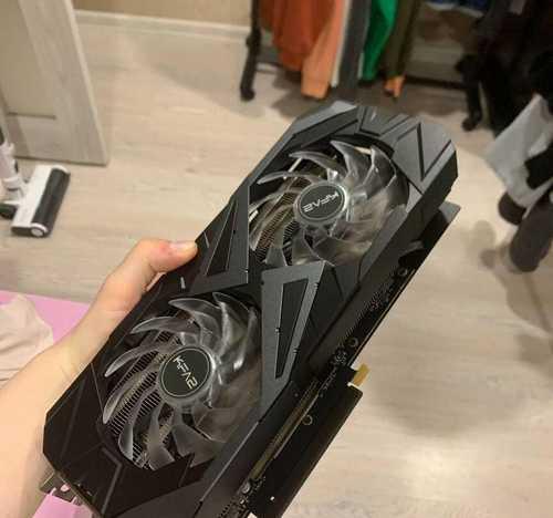 Видеокарта RTX 3060 Ti KFA2 X Black (LHR)