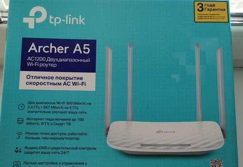 Двухдиапазонный Wi-FI роутер tp-link Archer A5