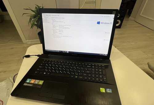 Ноутбук lenovo g700