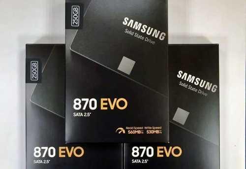 SSD Samsung 870EVO 250/500Gb - Новый