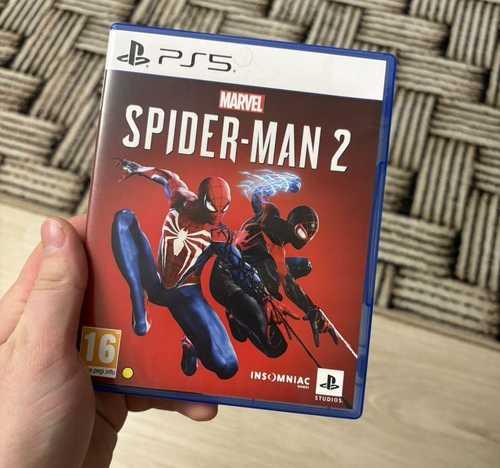 Spider man 2 ps5 диск на русском