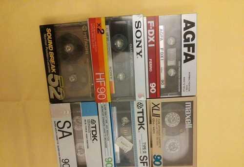 Аудиокассеты хром тип - ll до 90 - годов запечатан