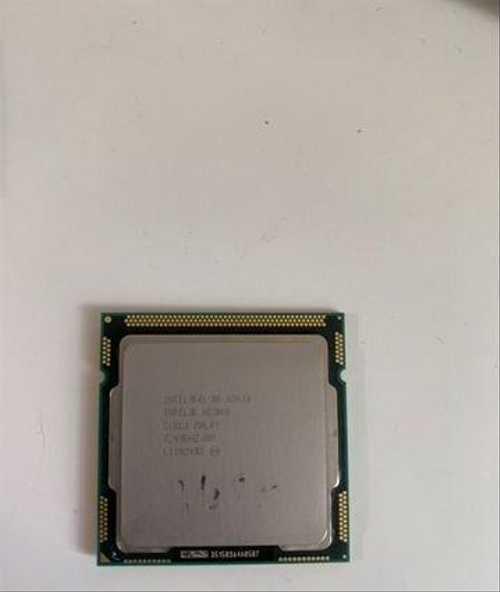 Процессор lga1156 xeon x3430 (аналог i5, 4я/4п)