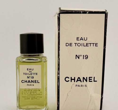 Chanel но 19 edt 19 мл винтаж 1988