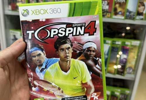 Top spin 4 2k tennis мануал отл состояние xbox 360