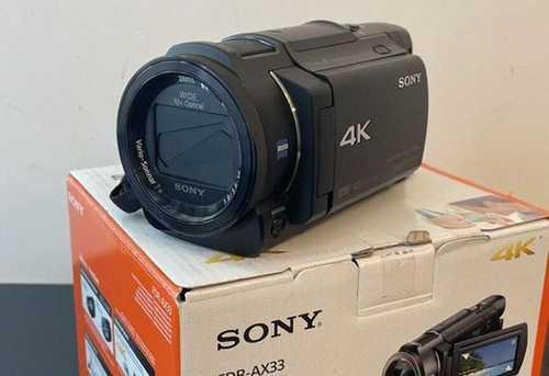 Видеокамера sony fdr-ax33