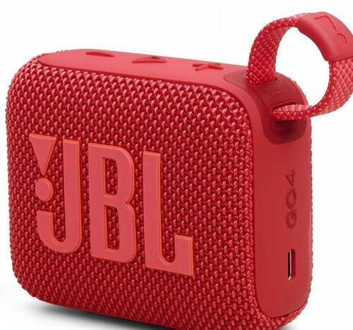 Портативная колонка JBL Go 4, красная