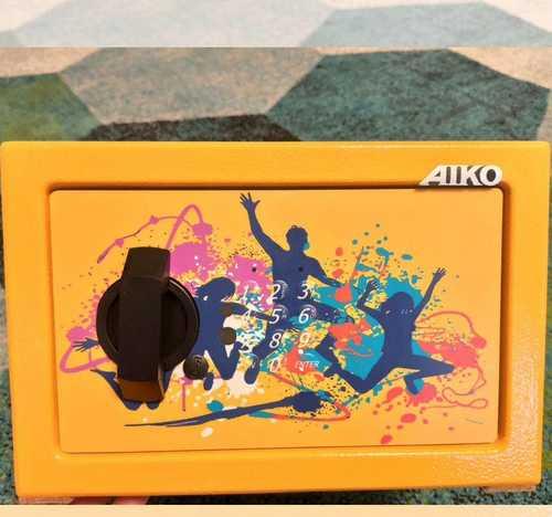Детский металлический сейф Aiko T-170 EL Dance