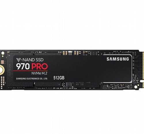 Samsung SSD 512Gb 970 PRO M.2 MZ-V7P512BW