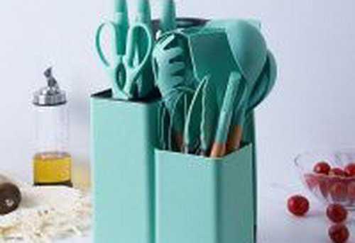 Набор кухонных силиконовых принадлежностей + ножи