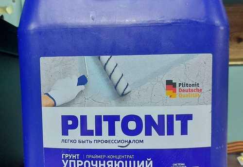 Plitonit грунт упрочняющий концентрат 10 л