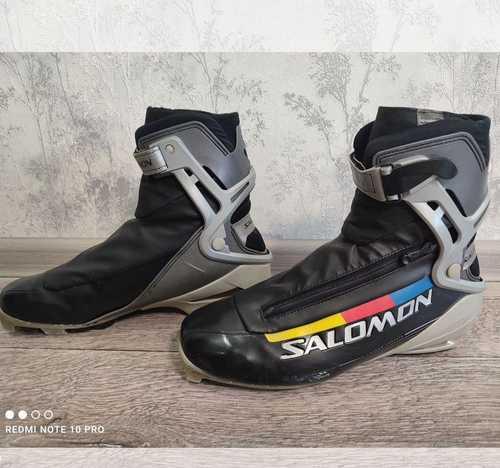 Лыжные ботинки Salomon rs carbon SNS pilot