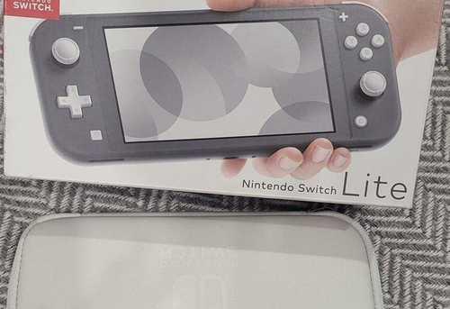 Nintendo switch lite прошитая (как новая) sd 128gb